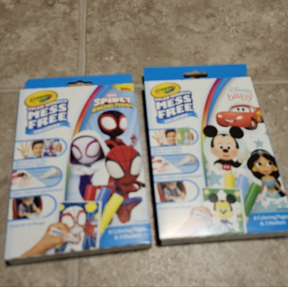 Crayola | Accessories | 5 Crayola Color Wonder Lot Of 2 Mess Free Pages ...